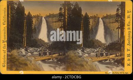 Nevada Falls, 700 ft high Nevada Falls, 700 ft. high.; Nevada Falls ...