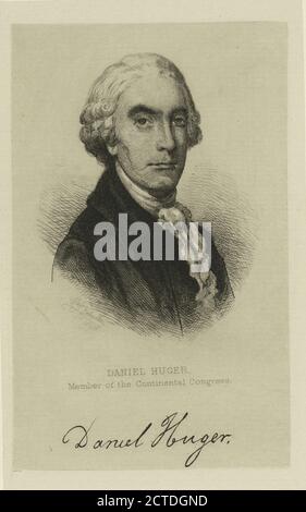 Daniel Huger was a member of the Continental Congress representing ...
