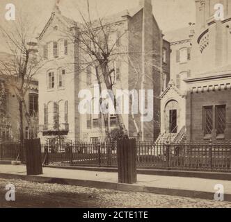 The Rectory, with south west corner of the Church, from Robert N ...