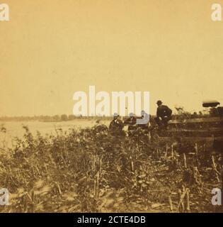 View on the Kansas River, Topeka, Kansas, 351 miles west of St Louis ...