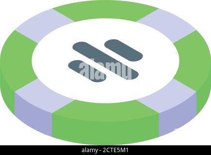 Star token icon, isometric style Stock Vector Image & Art - Alamy