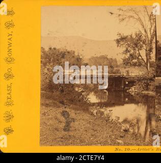 Artist's Brook, Meadows & Mote Mountain, No. Conway, N.H, by Pease, N ...