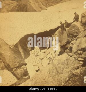 Snow Arch, Tuckerman's Ravine, by Kilburn Brothers 2 Stock Photo - Alamy