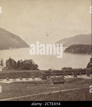 West Point scenery, Hudson River, N. Y., by J.W. & J.S. Moulton Stock Photo - Alamy