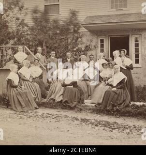 Group of Shakers., Shakers, Women, New York (State Stock Photo - Alamy