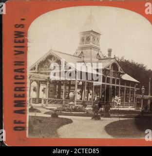 Congress Spring, Saratoga., 1870, New York (State), Saratoga Springs ...