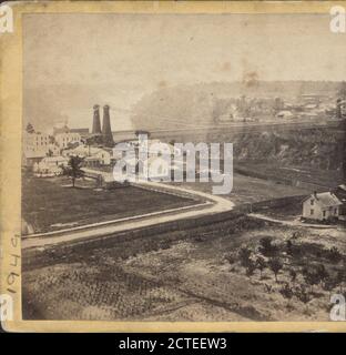 The Suspension Bridge, from the Monteagle House, by E & HT Anthony ...