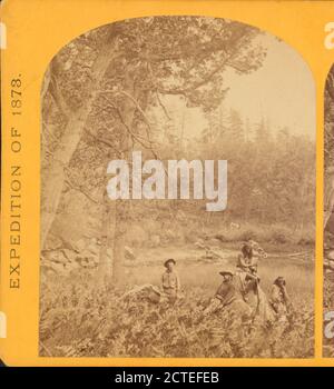 Coyotero Apache Scouts at Apache Lake, Sierra Blanca Range, Arizona ...