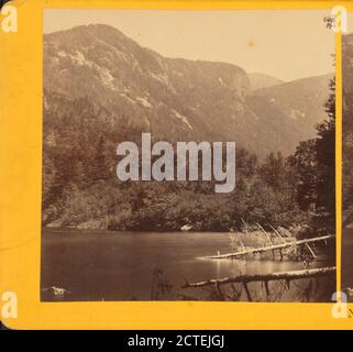 Eagle Cliff from Echo Lake, Franconia Notch Eagle Cliff from Echo Lake ...