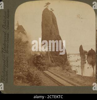 Picturesque grandeur of the great Columbia River, 'Pillars of Hercules ...