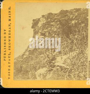 Profile Rock, White Mountains, by Vose & Paul Stock Photo - Alamy