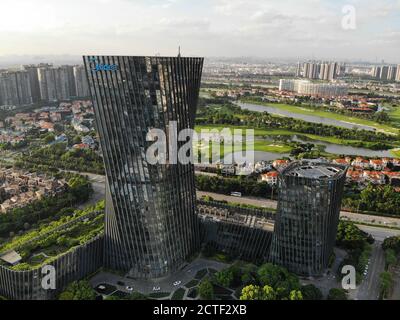 An aerial view of Foshan city, south China's Guangdong province, 21 ...