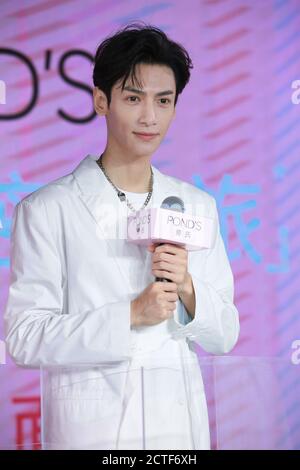 Chinese actor and singer Luo Yunxi, also known by his English name Leo ...