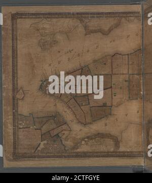 City of New York. 1854. Cartographic. Maps. Lionel Pincus and Princess ...