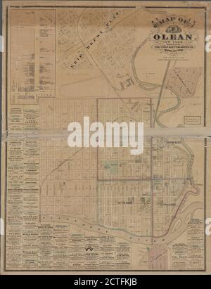 Map of New York 1878 Stock Photo - Alamy