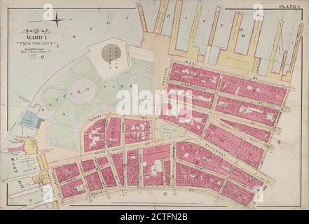 Part of Wards 1, 2, 3, 4, 5 & 6, New York City Cartographic. Maps. 1893 ...
