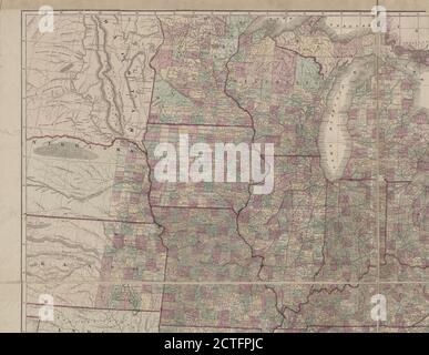 Lloyd's new map of the United States, the Canadas, and New Brunswick ...