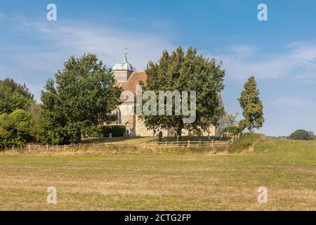 St Rumwold's Church, Bonnington Stock Photo - Alamy