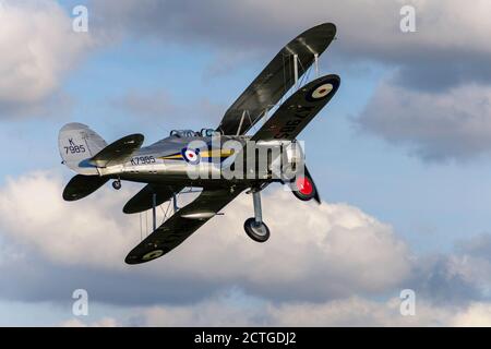 The Gladiator was the last British biplane fighter to be manufactured ...
