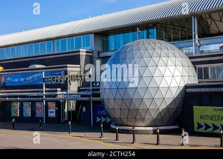 Techniquest Science Museum at Cardiff Bay, South Wales Stock Photo - Alamy