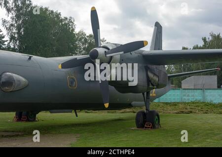 Belarus. Minsk. July 1, 2018. Aircraft military cargo IL-76 Belarus Air ...