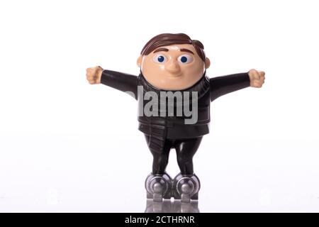 Felonious Gru from Despicable Me with his minions in halloween ...