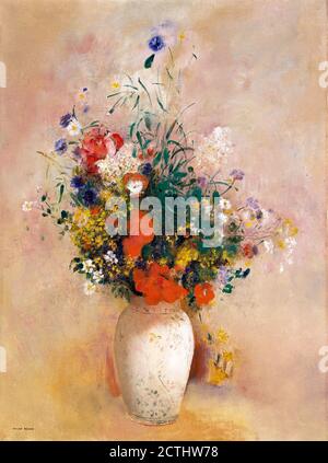 Art oil painting flowers , abstract , design Stock Photo - Alamy