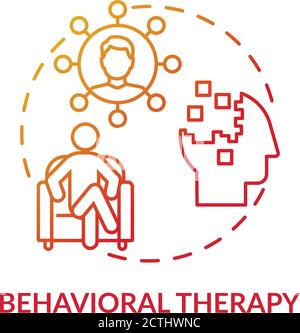 Cognitive Behavioral Therapy conceptual vector illustration word cloud ...
