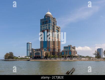 Wisma Innoprise in Kota Kinabalu, the State Secretariat building for ...