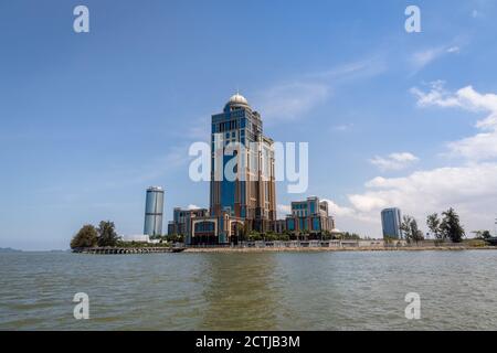 Wisma Innoprise in Kota Kinabalu, the State Secretariat building for ...