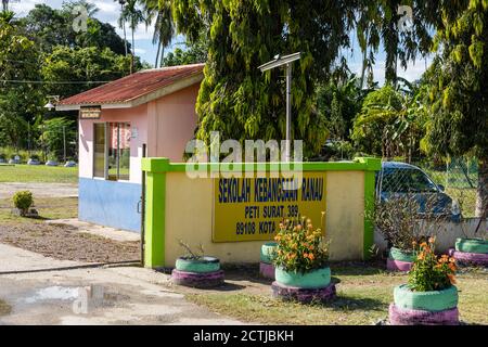 Kota Marudu, Sabah, Malaysia: Sekolah Kebangsaan Ranau, the primary ...