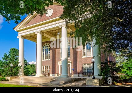 The entrance to Spring Hill College is pictured, Aug. 22, 2020, in ...