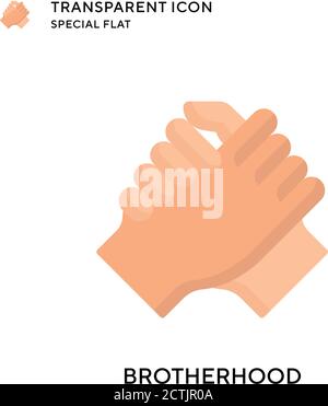 Brotherhood handshake icon, simple style Stock Vector Image & Art - Alamy