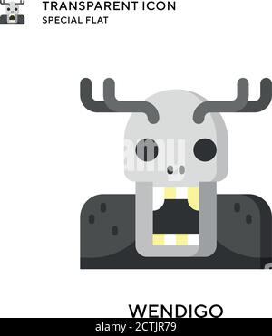 Wendigo Simple vector icon Stock Vector Image & Art - Alamy