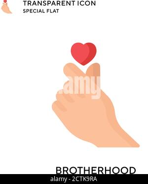 Brotherhood handshake icon, simple style Stock Vector Image & Art - Alamy