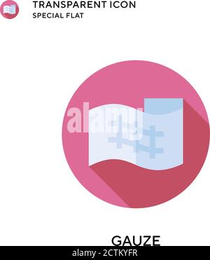sterile gauze pads first aid icon color illustration Stock Vector Image ...