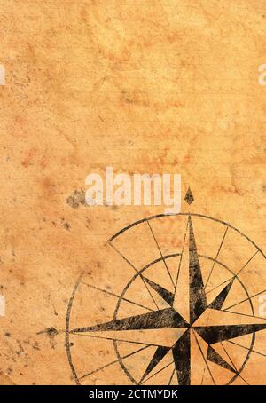 Close up of a very old map Stock Photo - Alamy