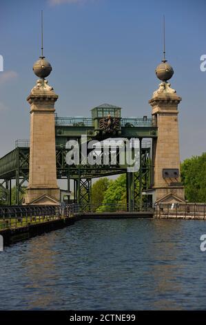 Castrop-Rauxel, Schiffshebewerk Henrichenburg, Pläne: Rudolph Haack ...