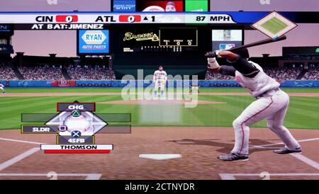 All-Star Baseball 2005 - Sony Playstation 2 PS2 - Editorial use only ...