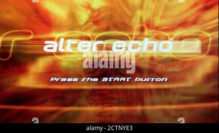 Alter Echo - Sony Playstation 2 PS2 - Editorial use only Stock Photo ...