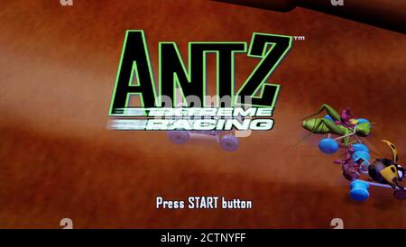 Antz Extreme Racing - Sony Playstation 2 PS2 - Editorial use only Stock ...