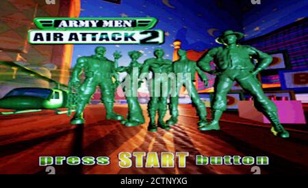 Army Men Air Attack 2 - Sony Playstation 2 PS2 - Editorial use only ...