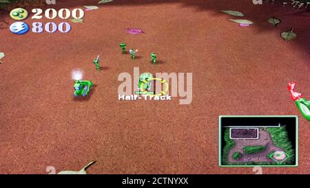 Army Men RTS - Sony Playstation 2 PS2 - Editorial use only Stock Photo ...