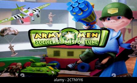 Army Men Soldiers of Misfortune - Sony Playstation 2 PS2 - Editorial ...
