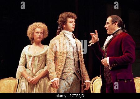 Michael Sheen (Wolfgang Amadeus Mozart), Lucy Whybrow (Constanze Weber ...