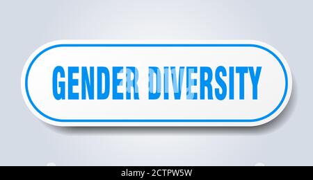 gender diversity sign. rounded isolated sticker. white button Stock ...