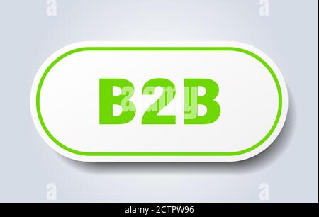 b2b sticker. b2b square sign. b2b. peeler Stock Vector Image & Art - Alamy