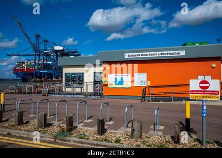 Landguard Visitor Centre and View Point Cafe at Landguard, Felixstowe ...