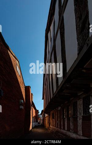 Guildhall Henley in Arden Warwickshire UK. Built in the 15th century ...
