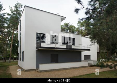 Klee House (Meisterhaus Klee) where Swiss modernist painter Paul Klee ...